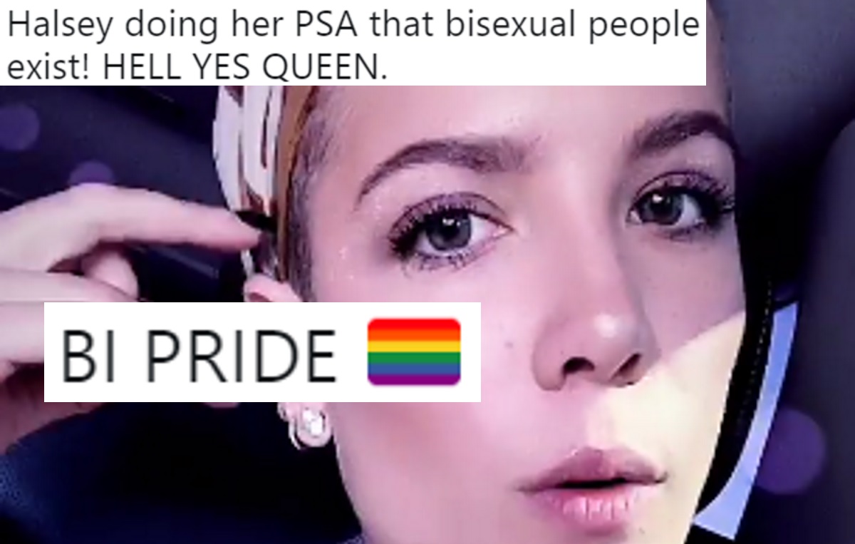 Halsey goes viral with perfect response to haters telling her she's not ...