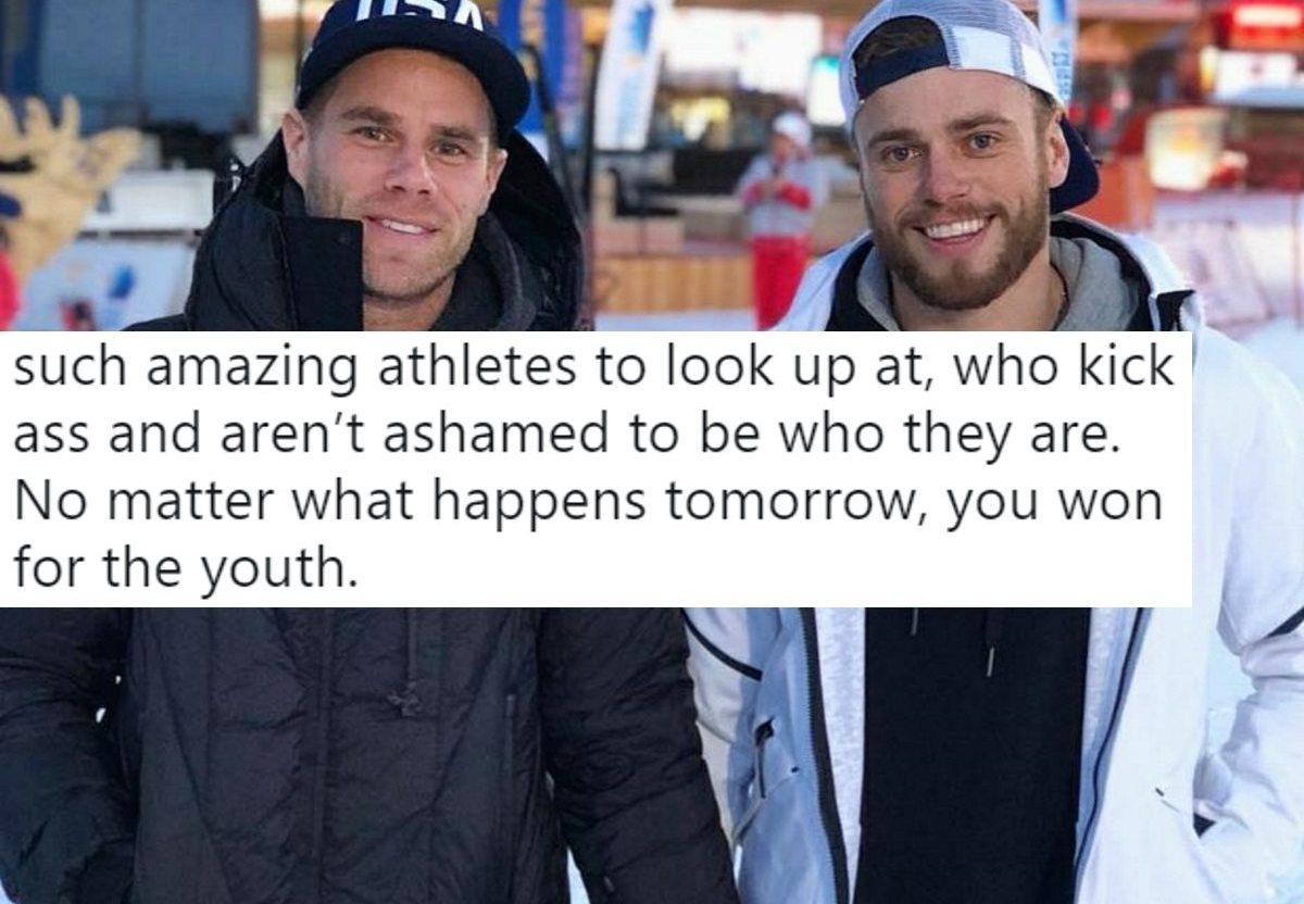 Winter Olympics 2018: This photo of Gus Kenworthy and his partner is ...