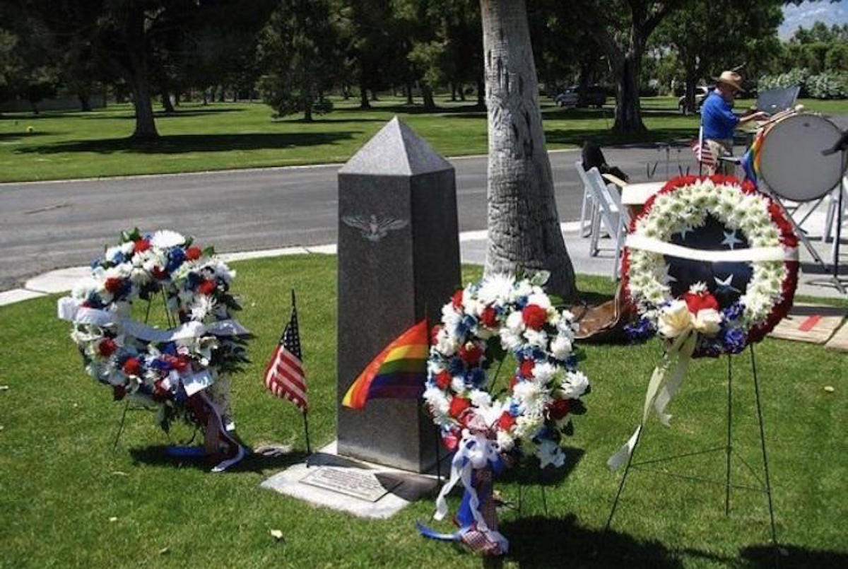 California becomes first state to honour LGBT veterans' memorial | PinkNews