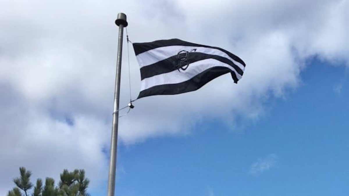Straight pride flag raised in Canadian village is lowered after a day ...