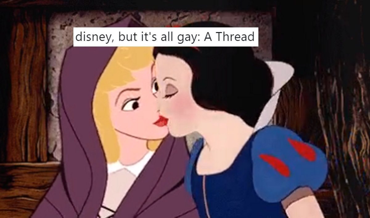 This Amazing Thread Of Gay Disney Couples Has Gone Viral Pinknews
