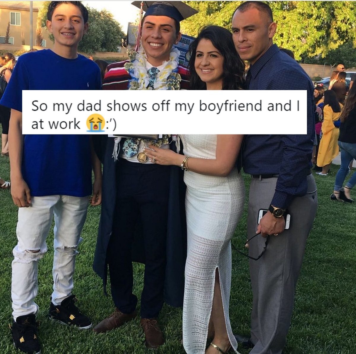 This tweet about a dad showing off his son's boyfriend at work has gone ...