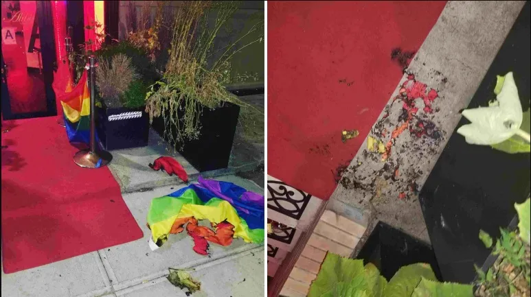 Pride flag arson suspect arrested in New York | PinkNews