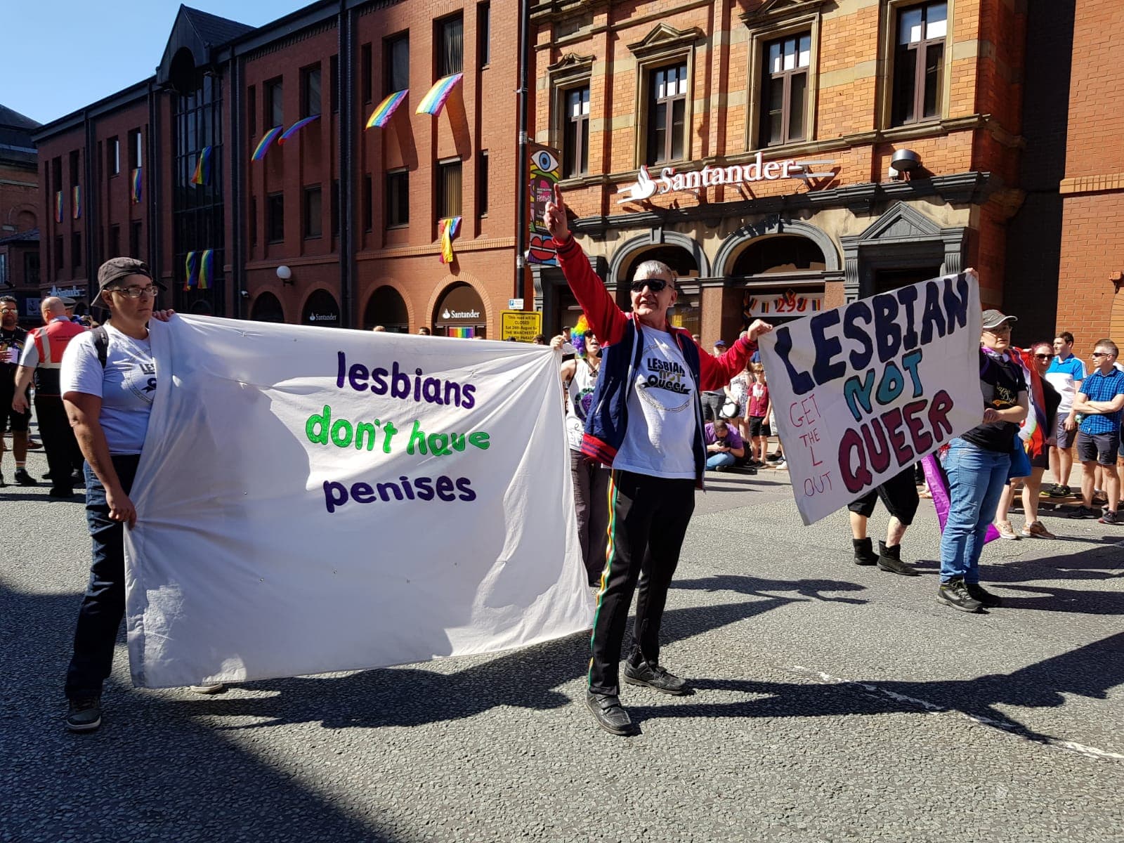 Charities criticise Manchester Pride after anti-trans protestors 'lead ...