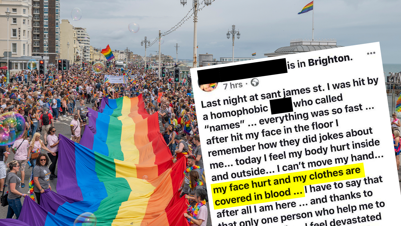 LGBT community reports violent attacks after Brighton Pride | PinkNews
