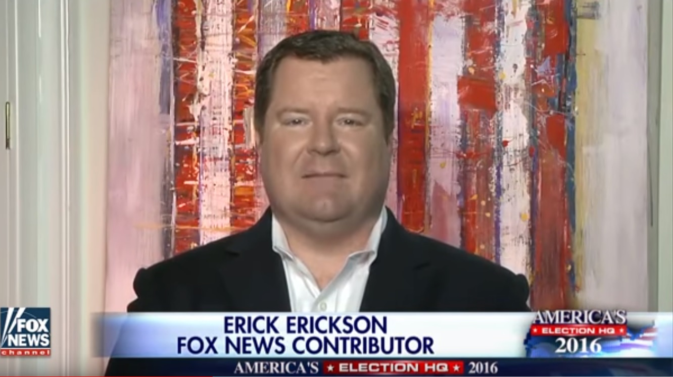 Evangelical Erick Erickson rages at 'practising homosexual' Pete Buttigieg