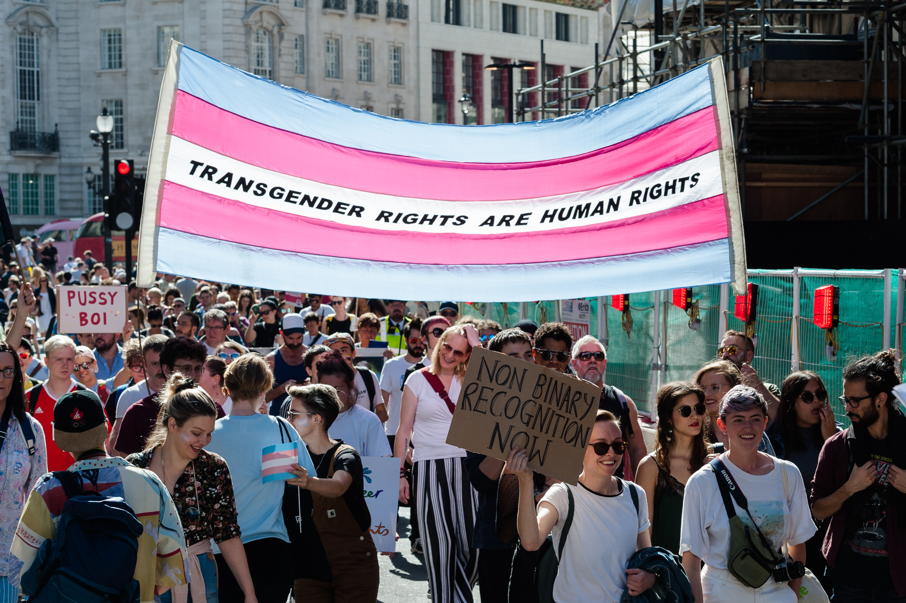 London's first ever Trans+ Pride march – in pictures | PinkNews