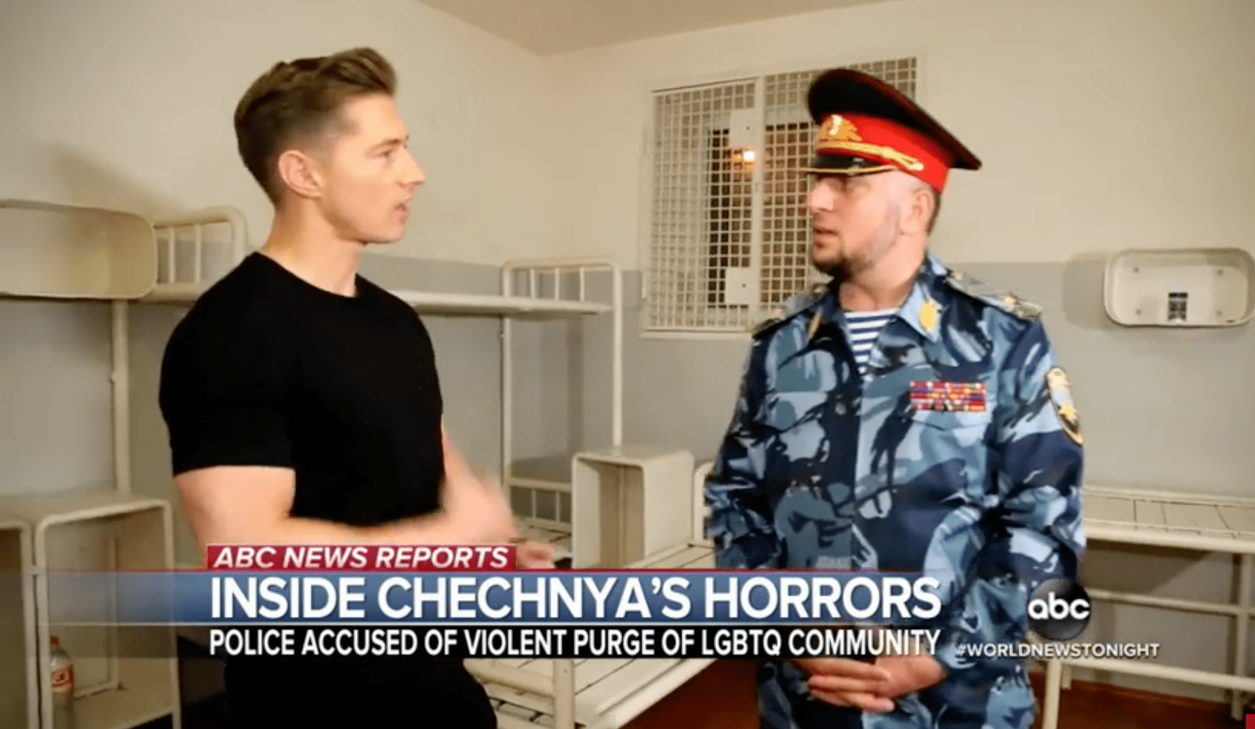 Chechnya refugee fronts moving campaign for people who can't come out