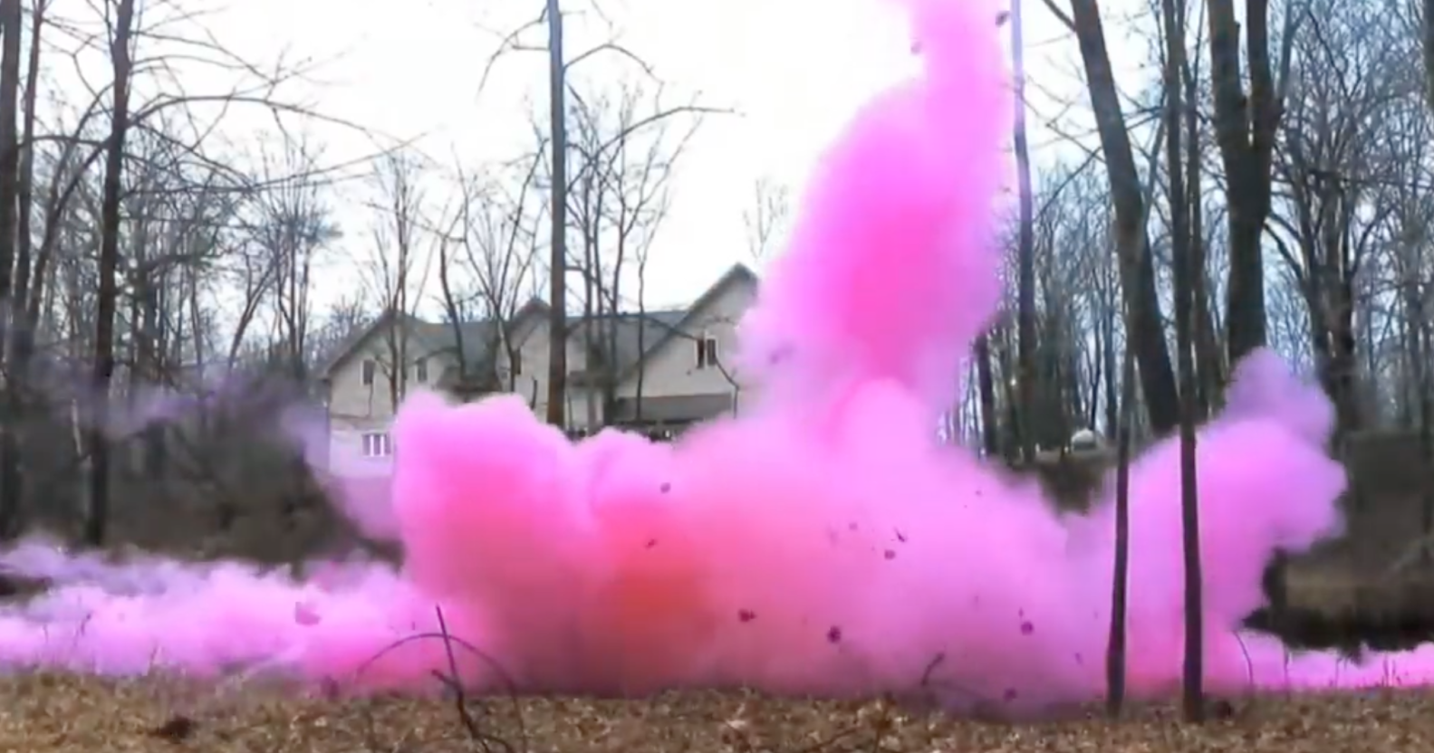 Second gender reveal explosion in two days felt more than two miles away
