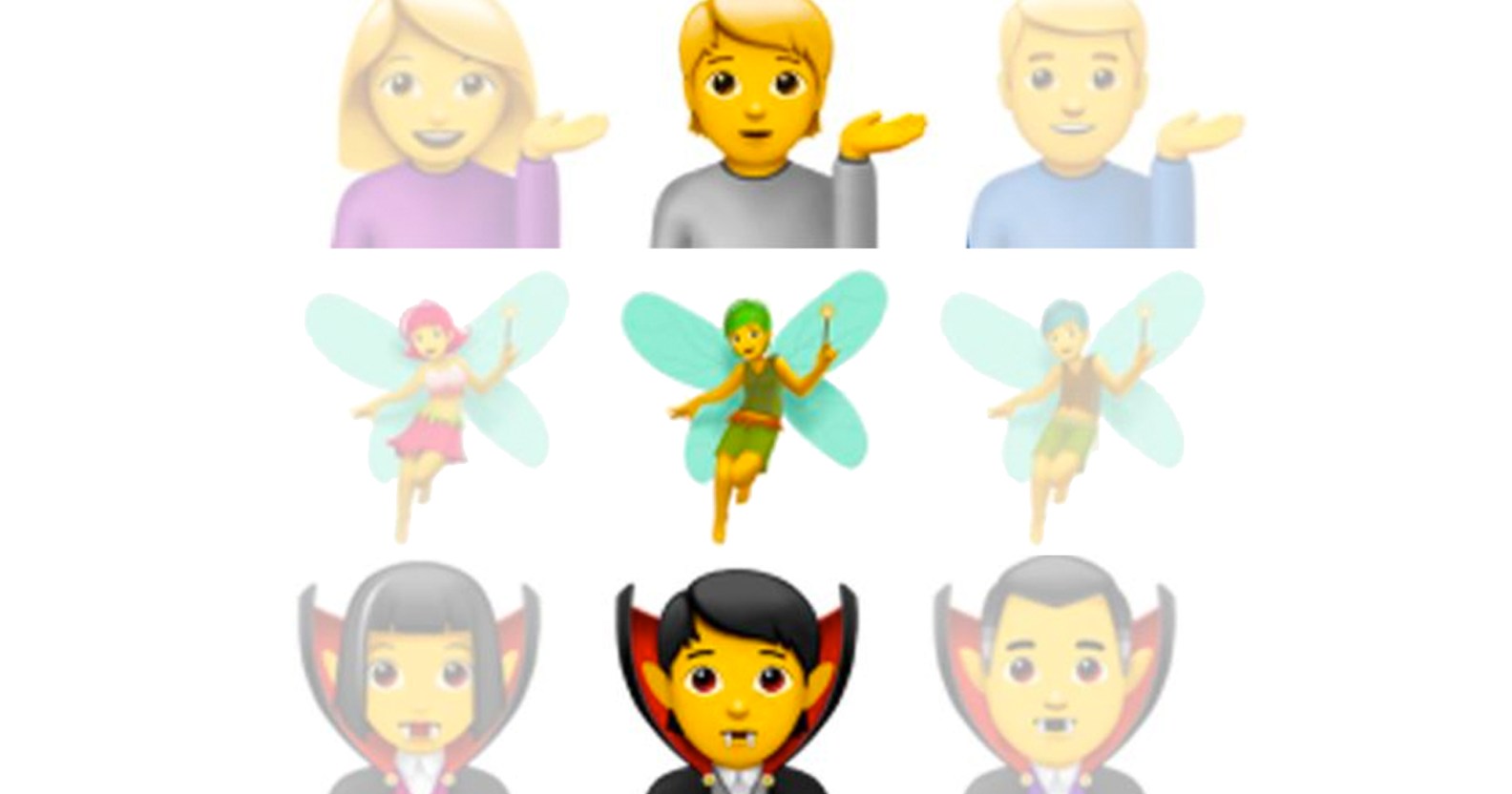 Apple update includes gender-neutral emojis - but still no trans flag