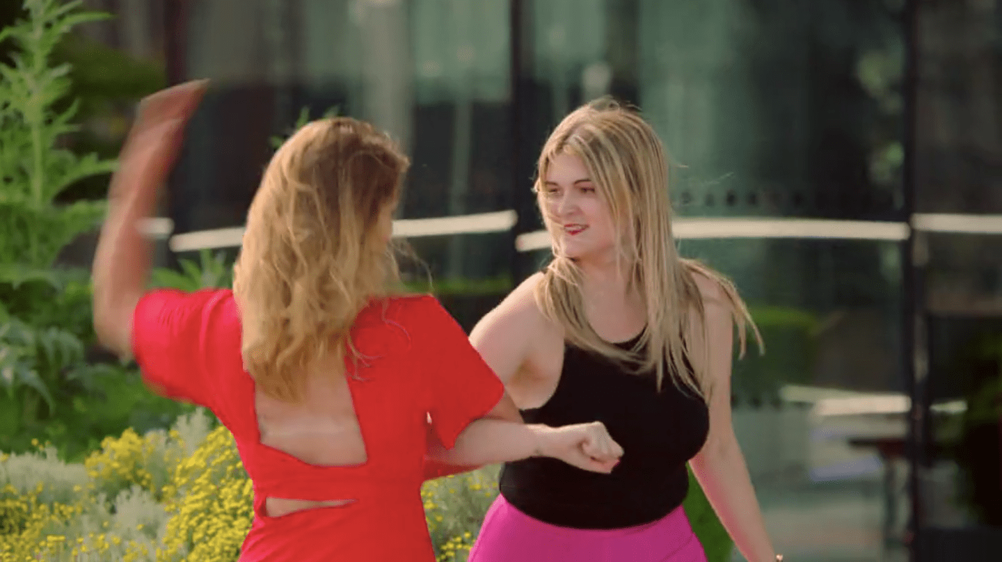 Lesbians perform spectacular first date dance for new show Flirty Dancing