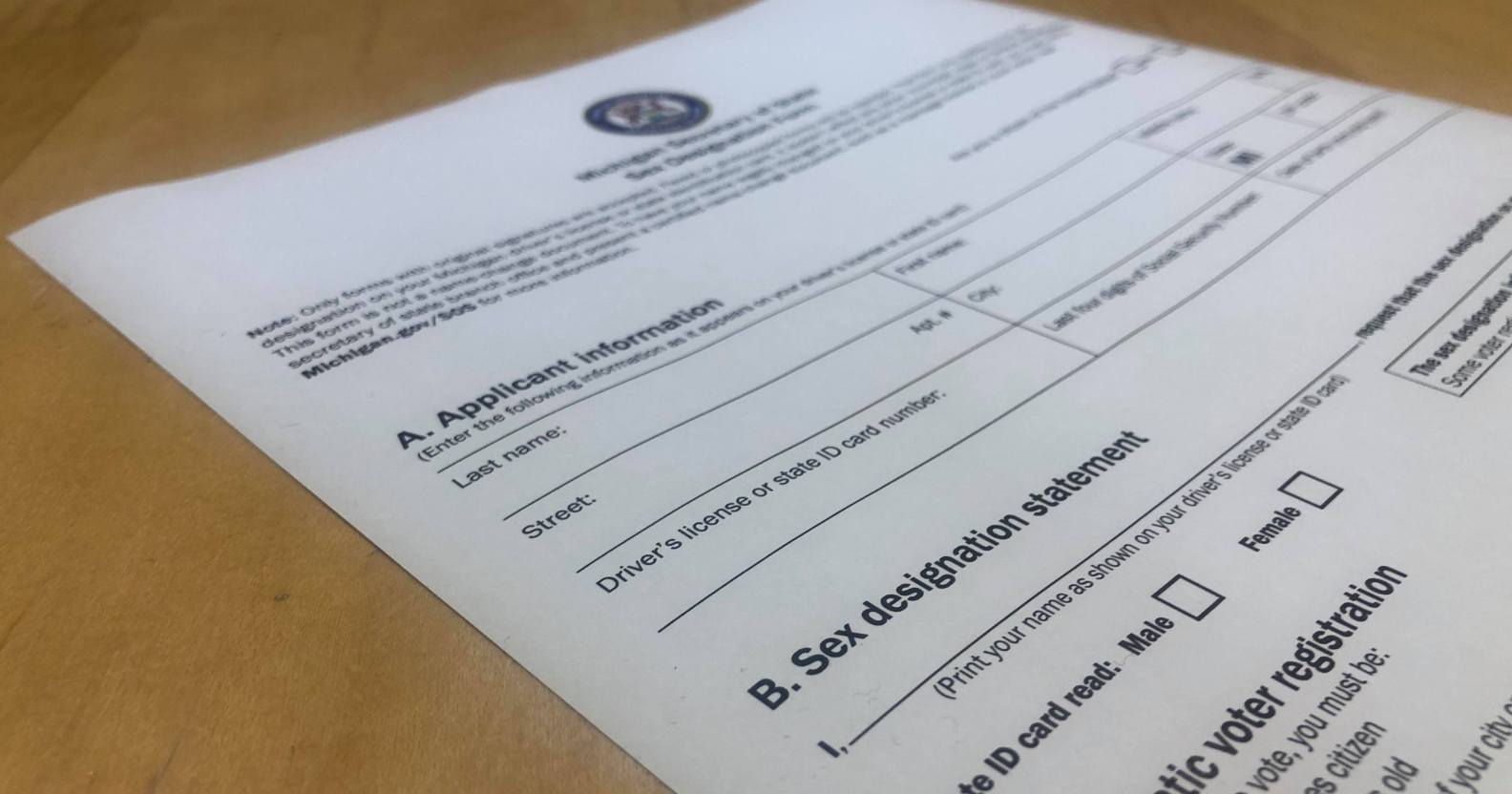 Michigan introduces landmark self-ID system for changing gender