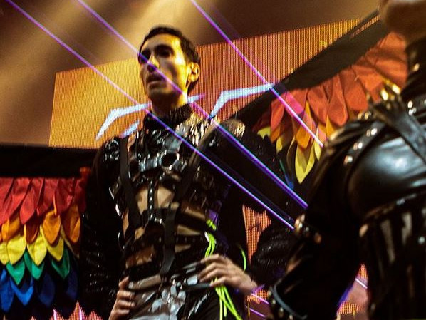 Hatari: BDSM band stand in solidarity with queer Russians at Moscow gig