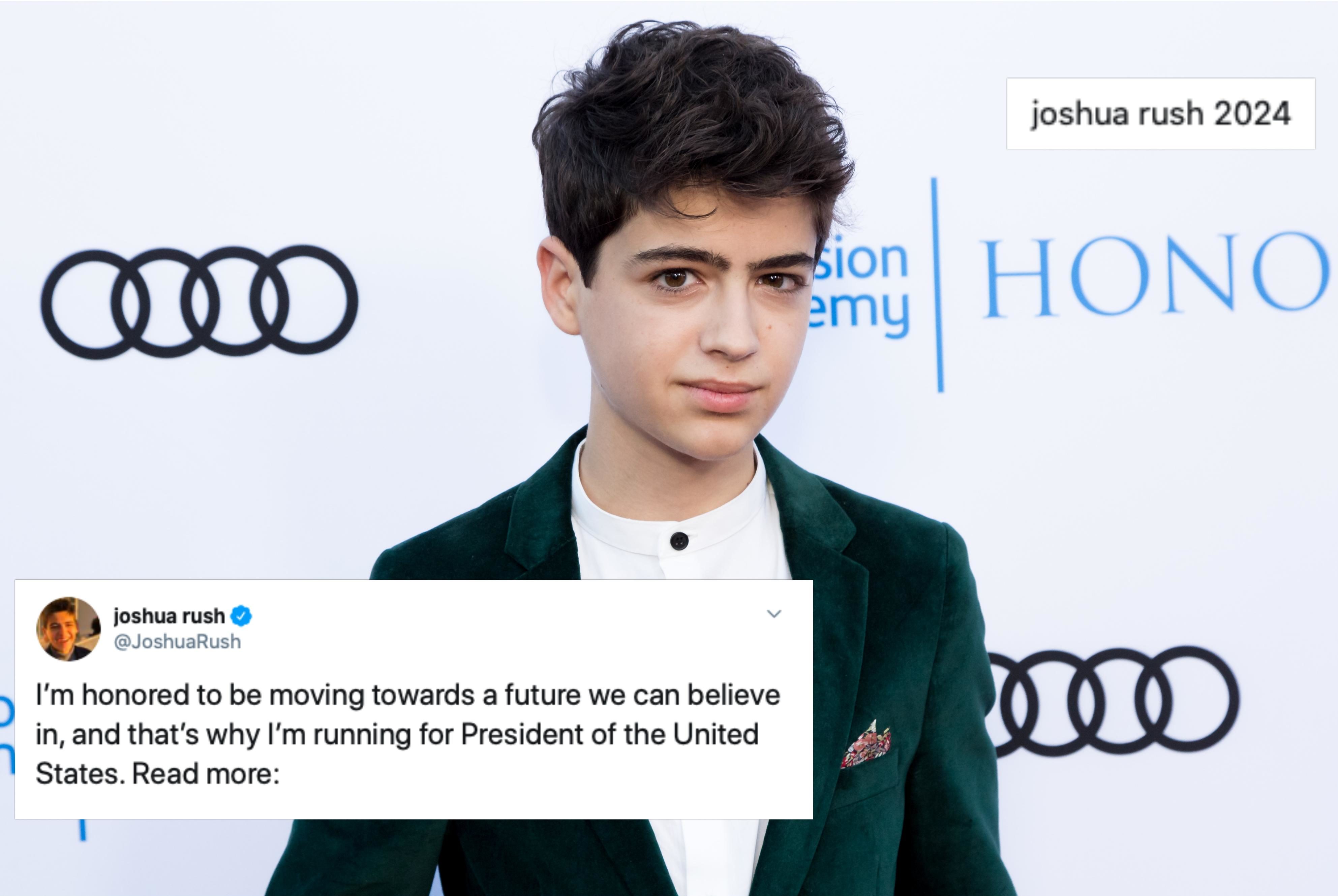 Joshua Rush: Bisexual Disney star joked about running for president
