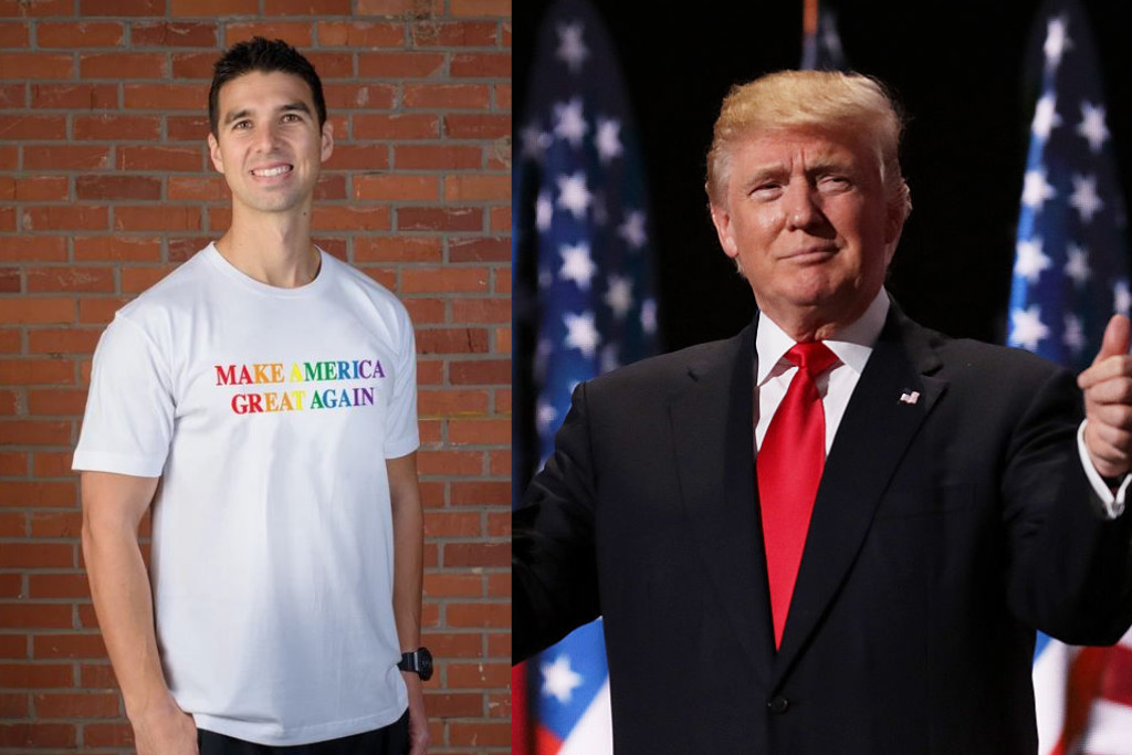 Donald Trump, the most anti-LGBT president in history, sells Pride t-shirts