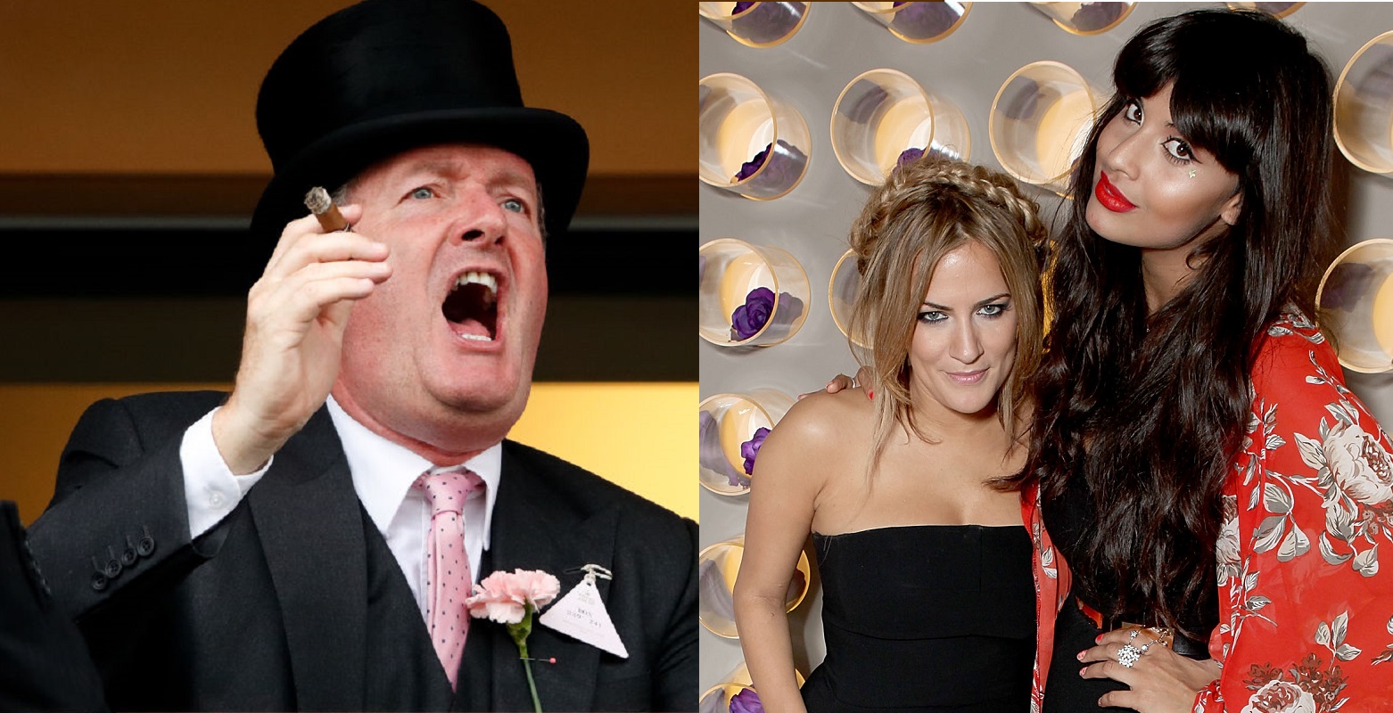 Jameela Jamil Piers Morgan