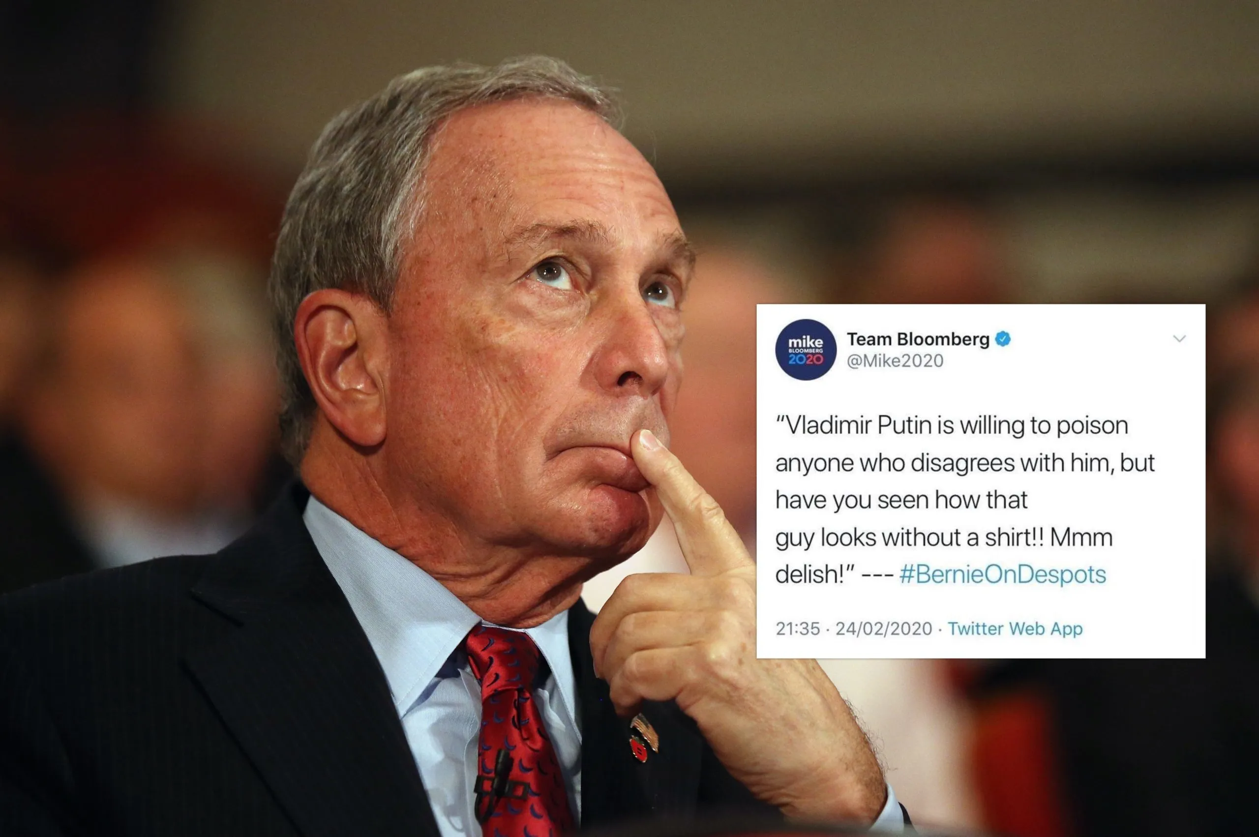 Michael Bloomberg slammed for 'homophobic' Bernie Sanders tweets