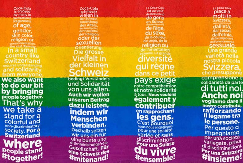 Coca-Cola blocks the word 'lesbian' from its customisable Pride bottle