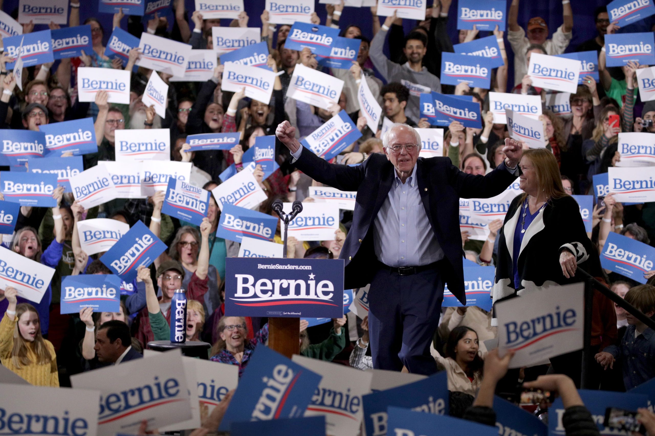 A majority of queer voters favour Bernie Sanders, poll finds