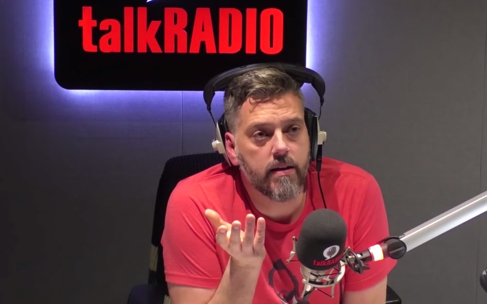 Iain Lee saves second suicidal listener who called in to his radio show
