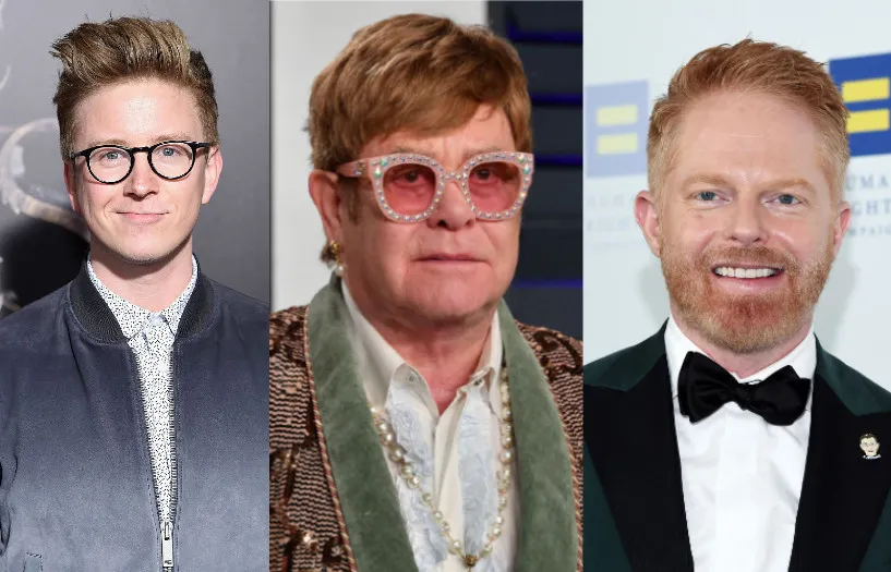 Elton John And Tyler Oakley Among The Most Influential Redheads Of 2020