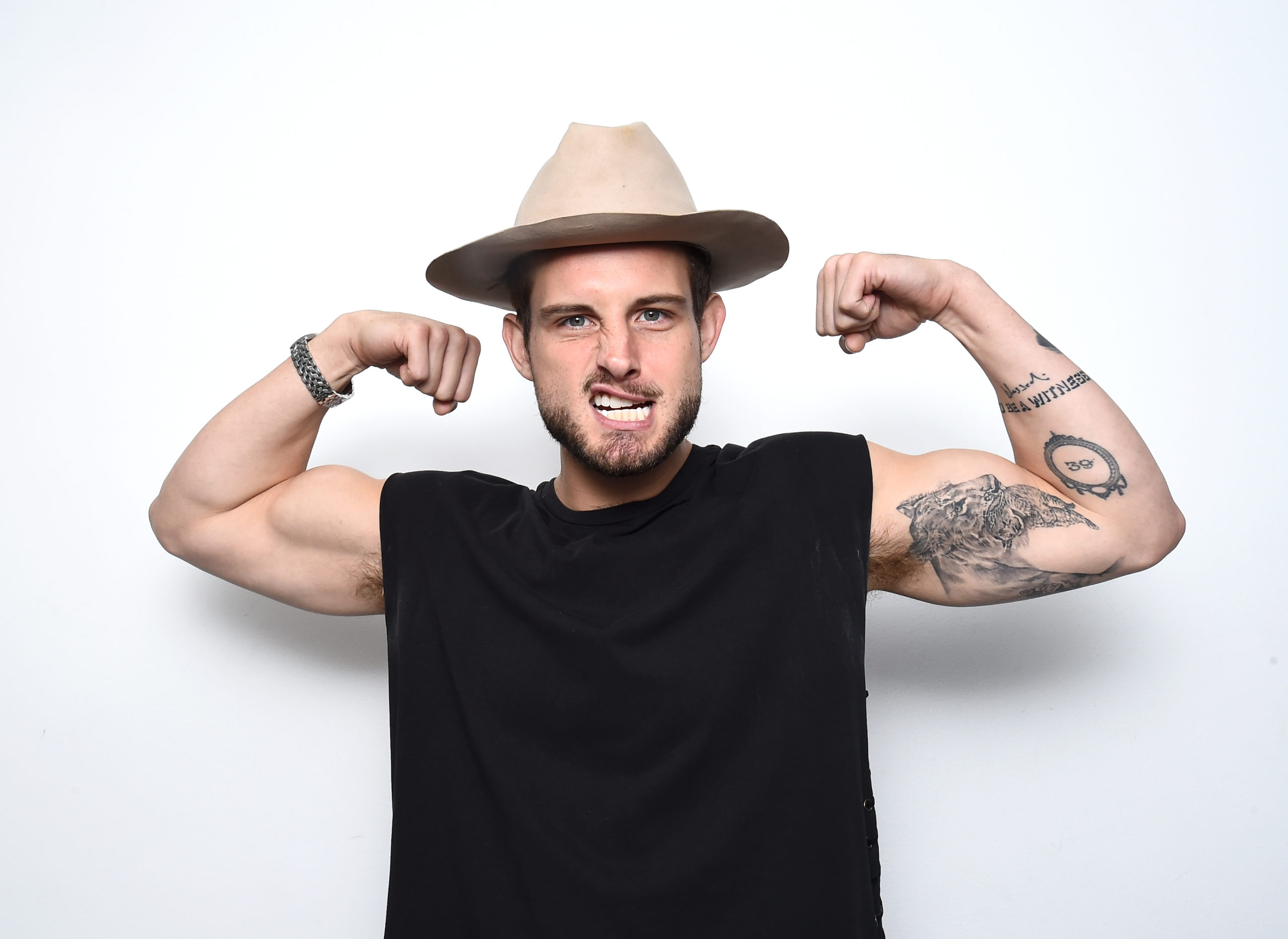 Nico Tortorella Arm Tattoo