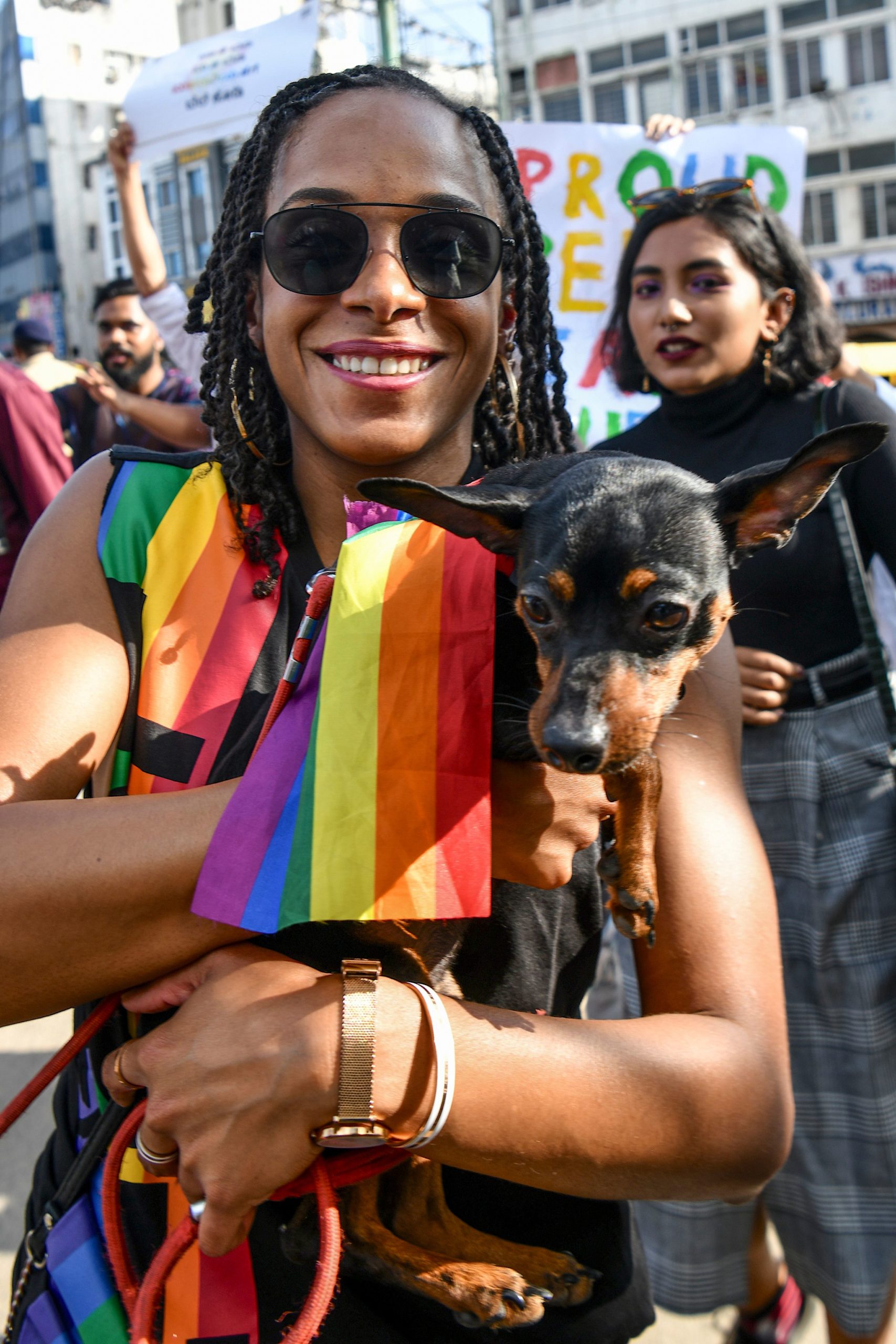 Paul O'Grady and Clare Balding to join Pride parade for dogs