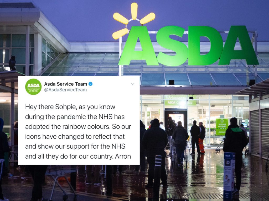 Rainbow NHS flags appear on eBay that definitely don't look like Pride ...
