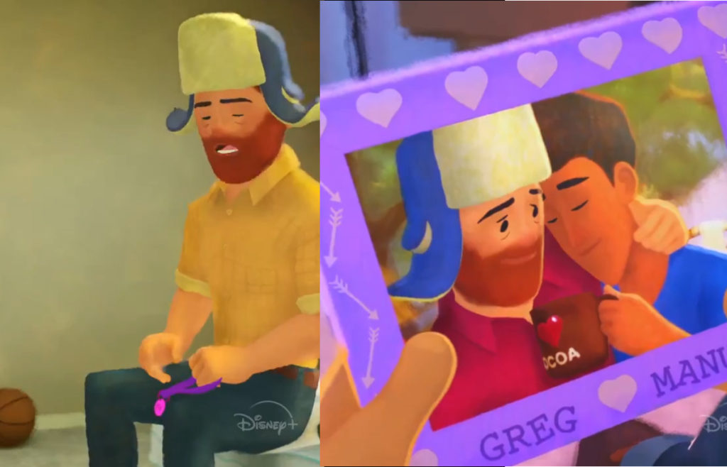 Disney Plus: Out director reveals true story behind Pixar short