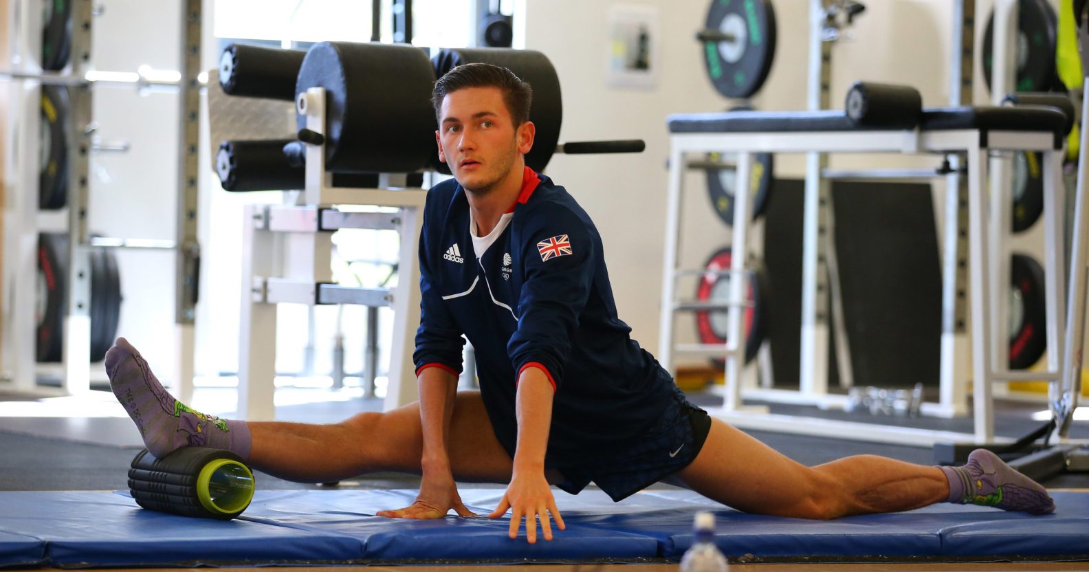 Luke Strong: Five-time champion trampolinist just came out as bisexual