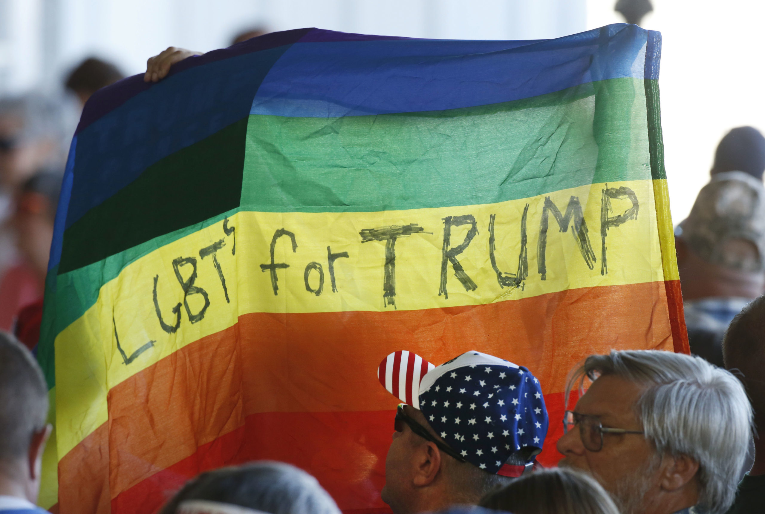Number of LGBT people voting Trump doubles in four hellacious years