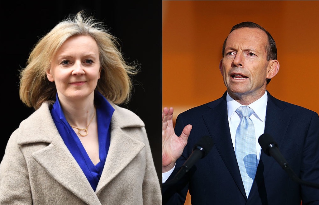 Liz Truss thinks Tony Abbott's sexism and homophobia is 'irrelevant'