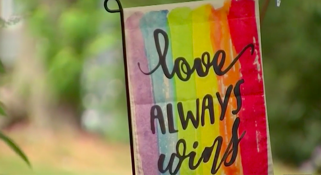 Homophobic thug punched gay man's teeth out over Pride flag