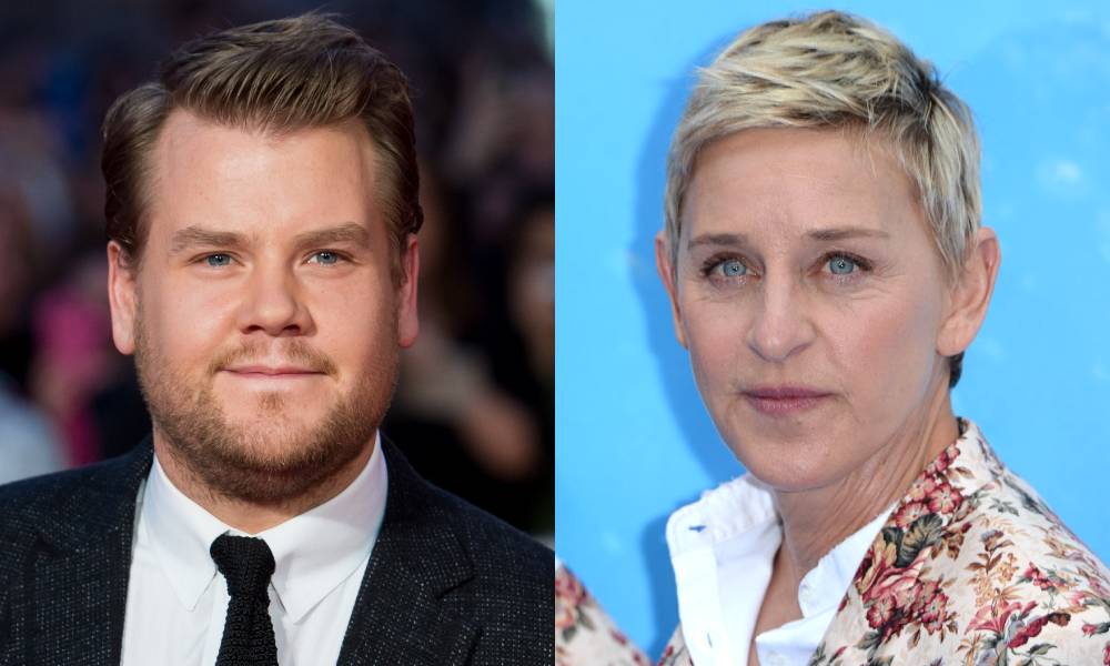 James Corden tipped as Ellen DeGeneres replacement