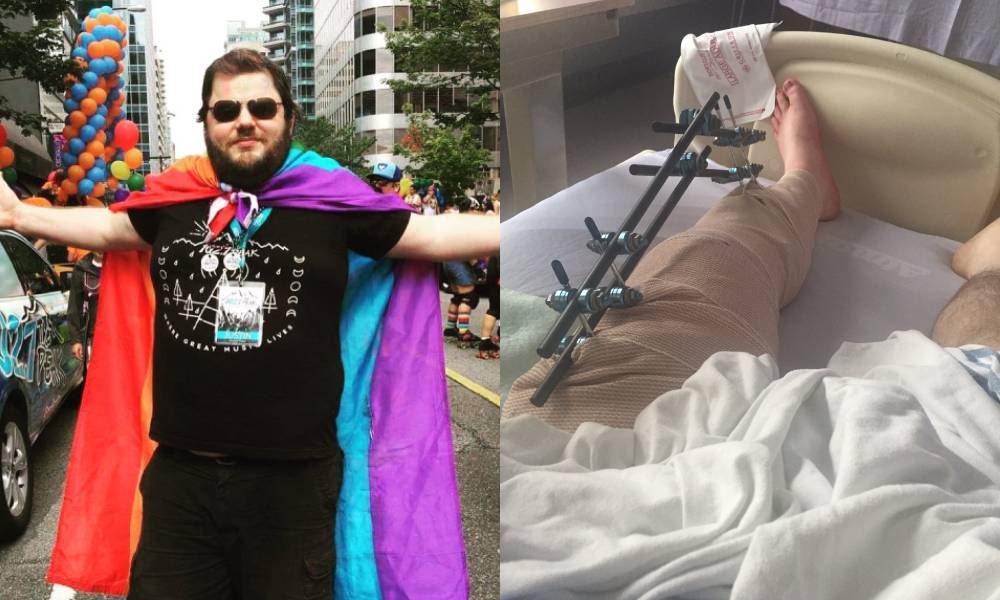 Wrestling commentator left with broken leg by anti-gay evangelical bullies