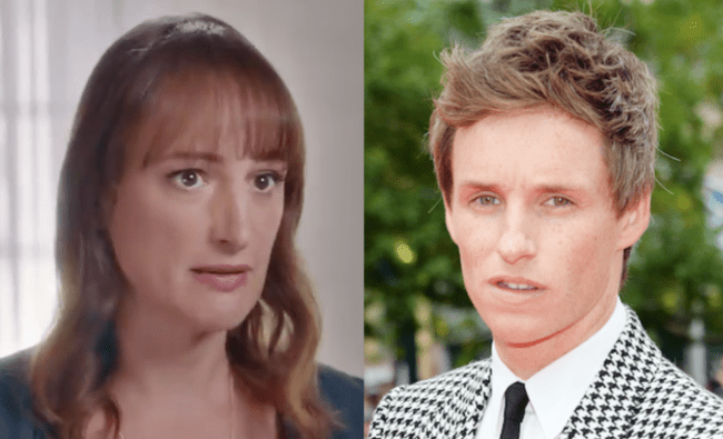 First look at Eddie Redmayne as a trans woman | PinkNews