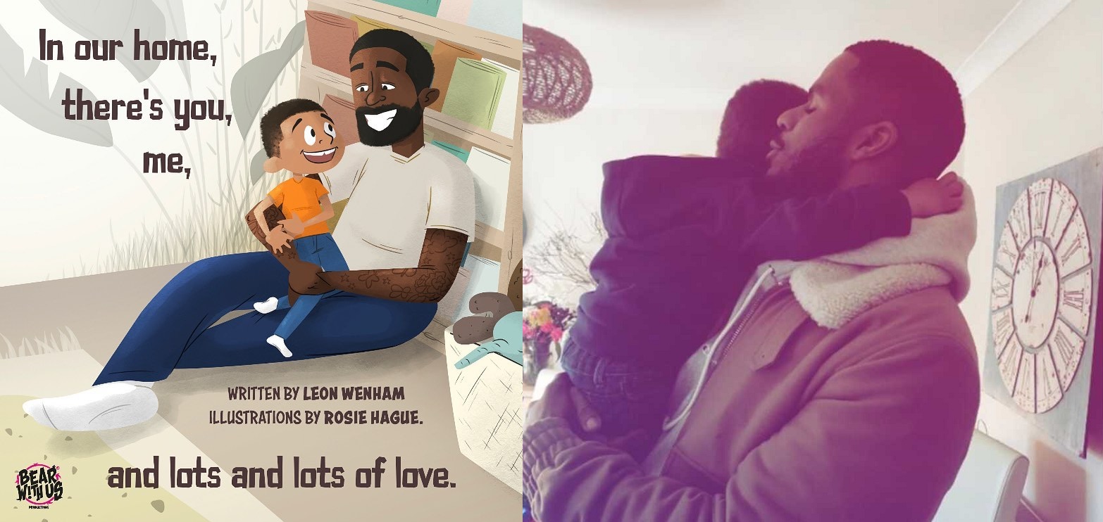 Black, gay dad never saw his family in story books - so he wrote his own