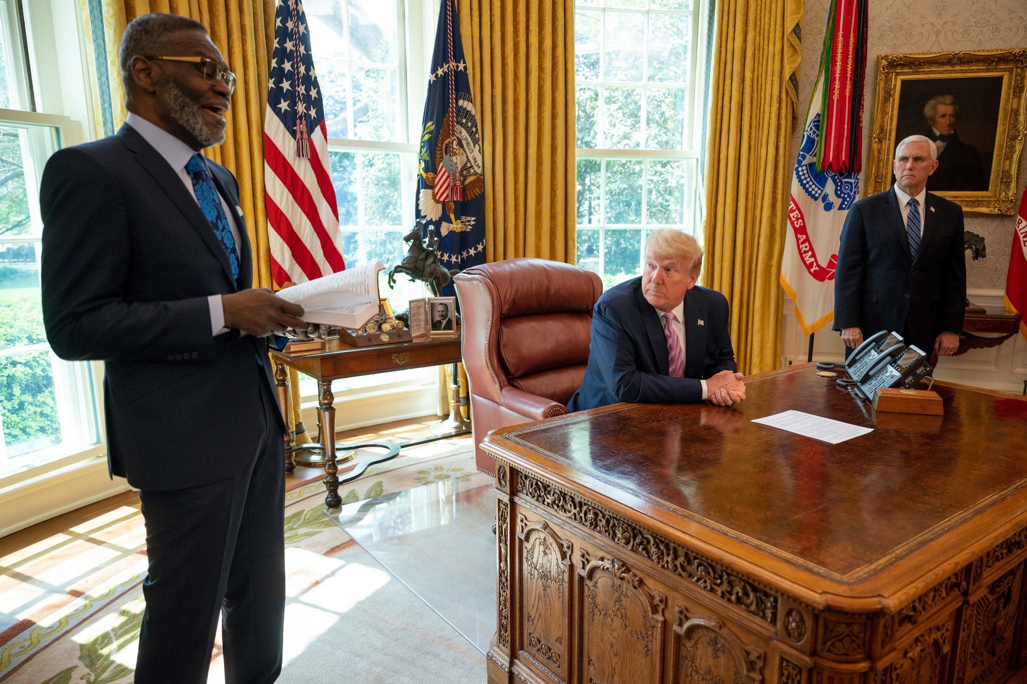 Harry Jackson Jr: Anti-LGBT Trump ally dies after 'super-spreader' event