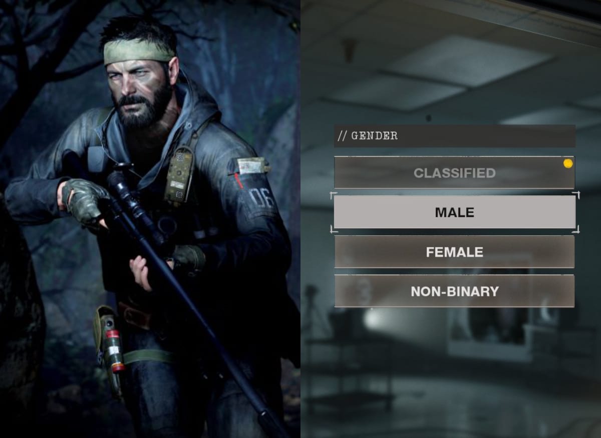 Call of Duty: New game gives players proper non-binary option