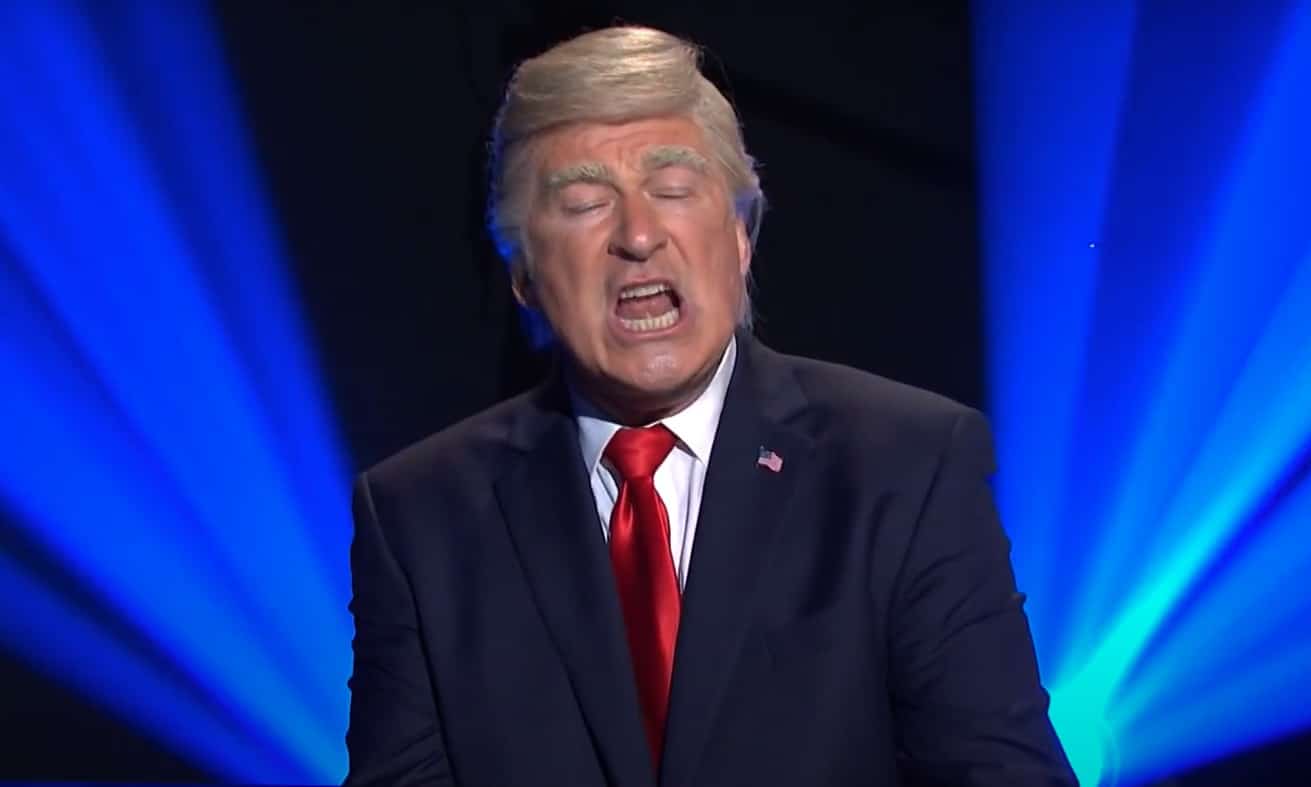 SNL: Donald Trump sings mournful 'Macho Man' in election cold open