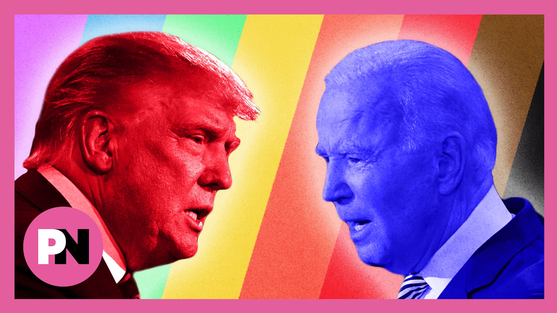 People are writing sexy Donald Trump/Joe Biden fan fiction