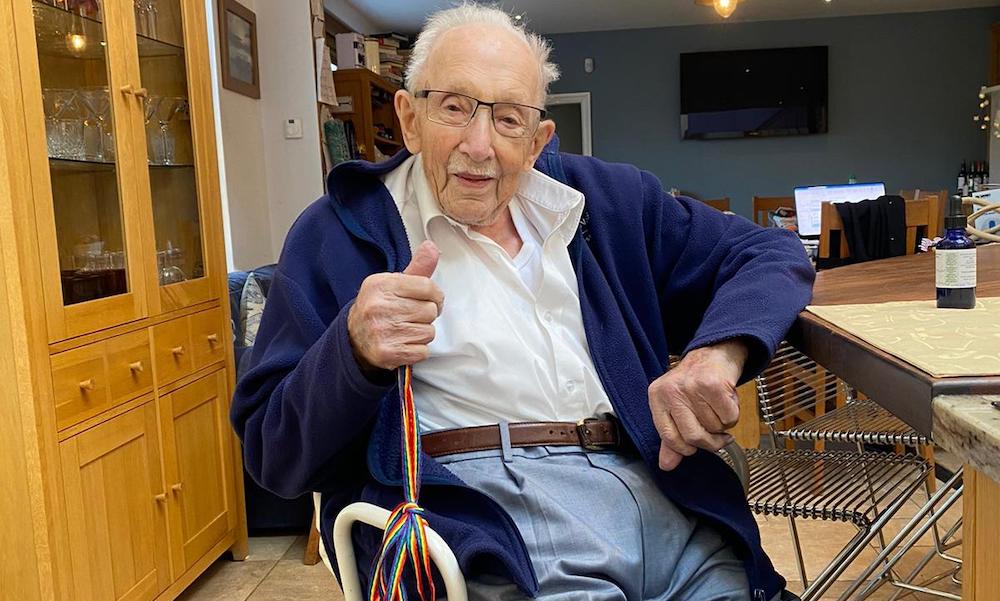 Captain Tom Moore: 100-year-old veteran comes out as an LGBT ally