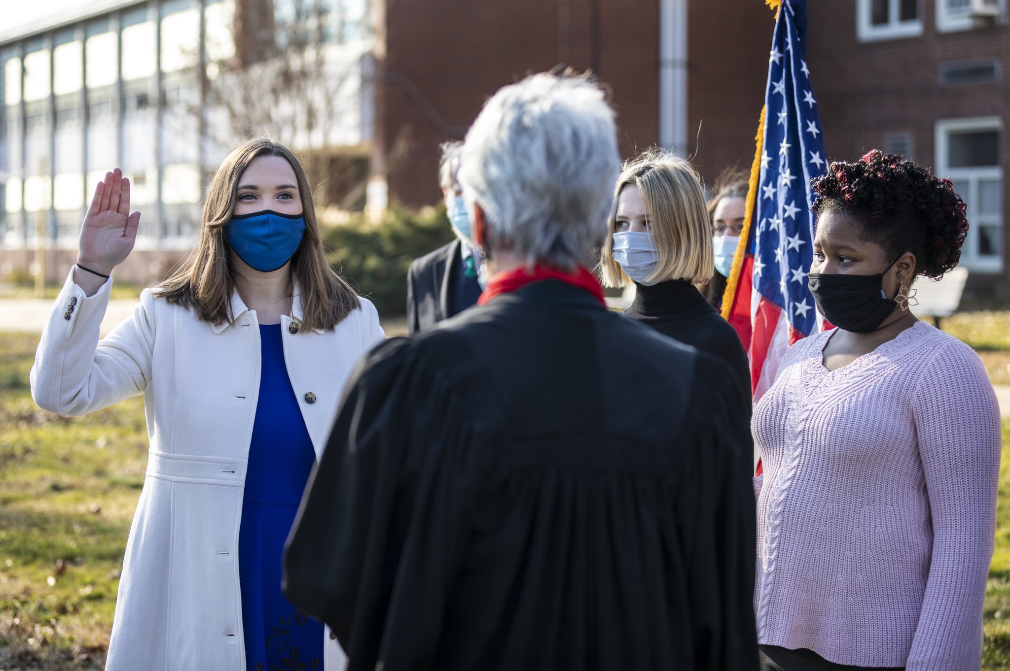 Sarah McBride bids to become first trans member of congress