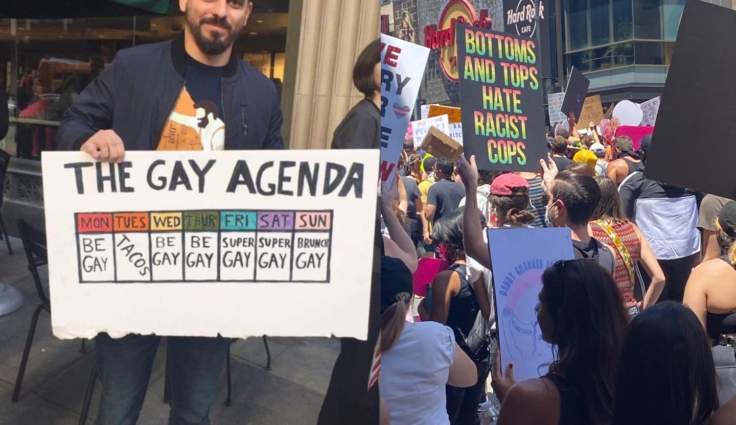 LGBT protest signs that are frank, funny and fearless