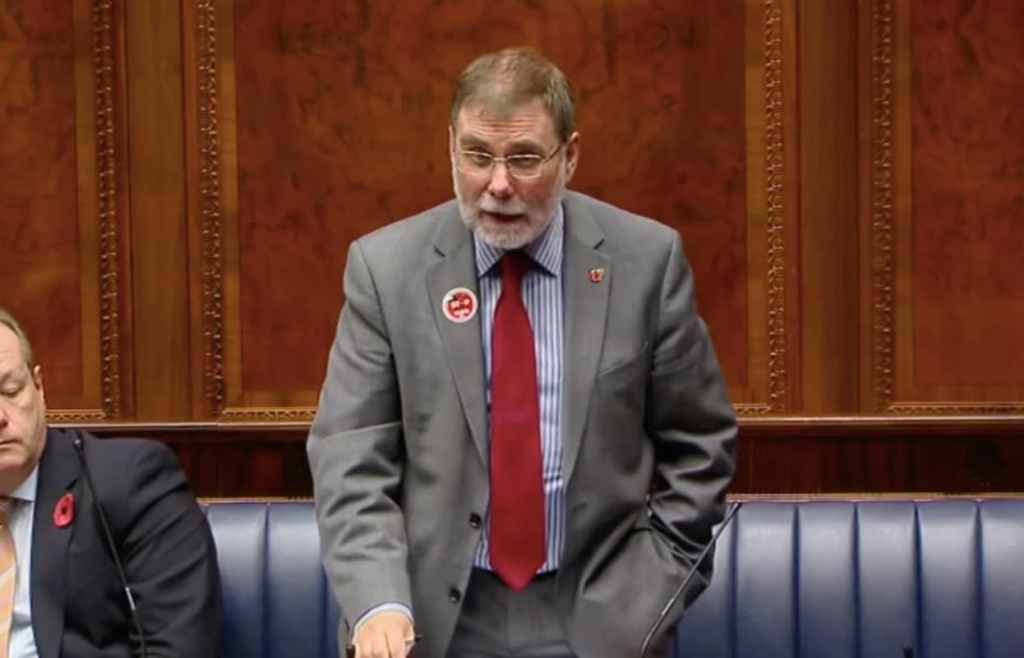 Peter Weir defends DUP's Nelson McCausland over 'ex-gay' post