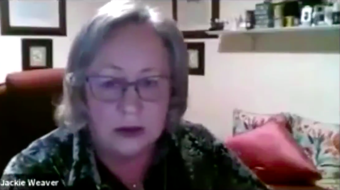 Jackie Weaver: Handforth parish council meeting gets Chromatica remix