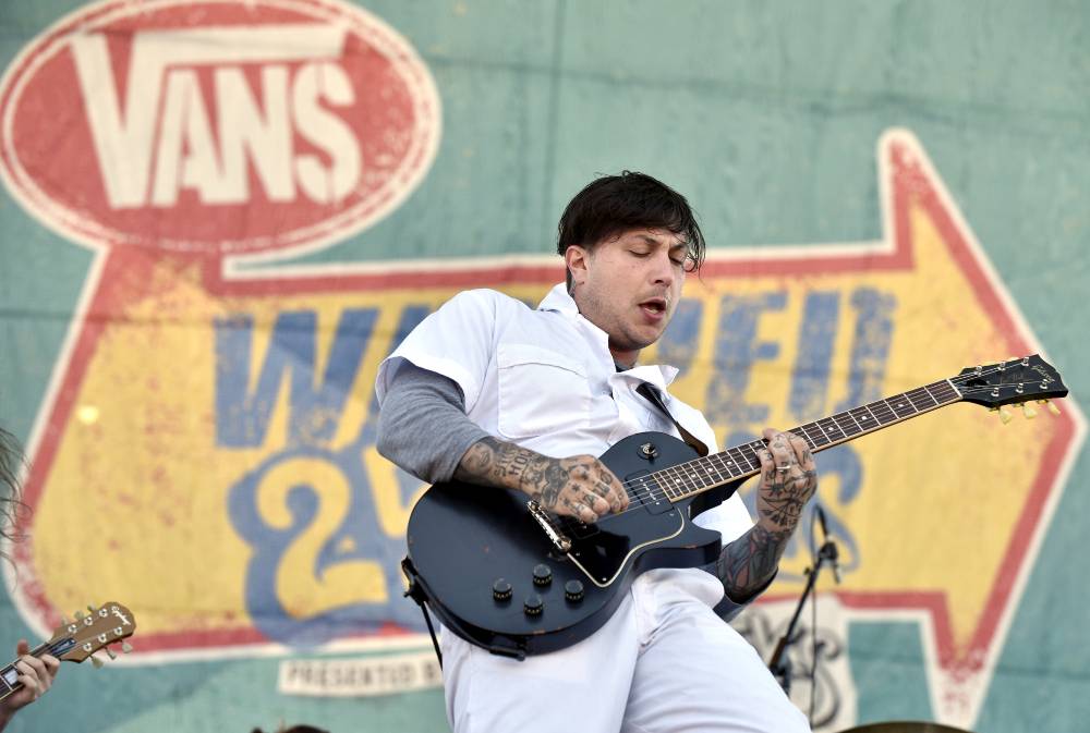 My Chemical Romance's Frank Iero divides fans with lesbian joke