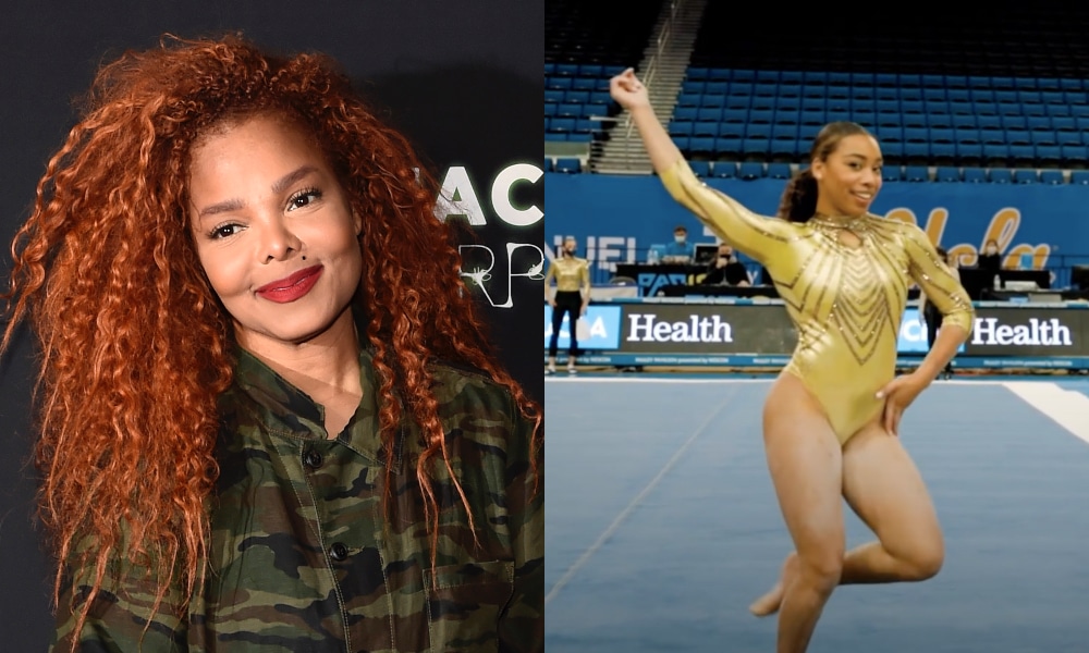Janet Jackson surprises gymnast whose 'Nasty' routine went viral