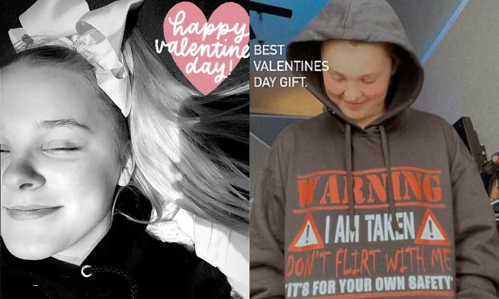 JoJo Siwa shares adorable Valentine's Day message to girlfriend Kylie