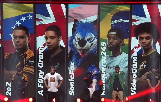 Esports star SonicFox uses trans flag as backdrop at WUFL event